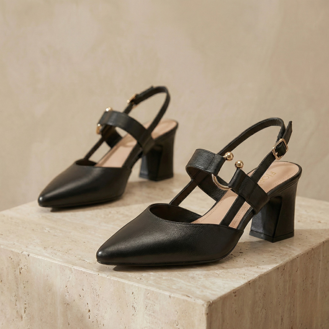 Eva | Comfortable Orthopedic Heels for Women | FJØRNA